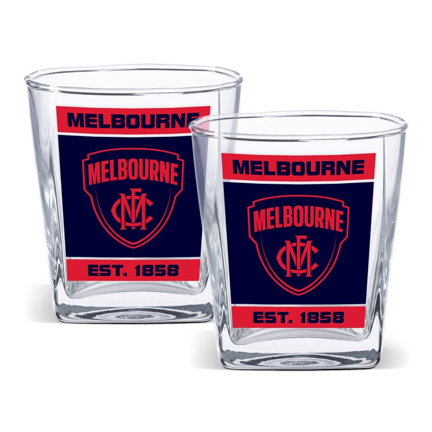 Melbourne Demons Spirit Glasses The Beerless Bar