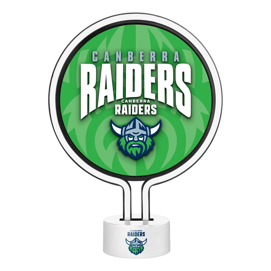 Canberra Raiders Neon Light – The Beerless Bar