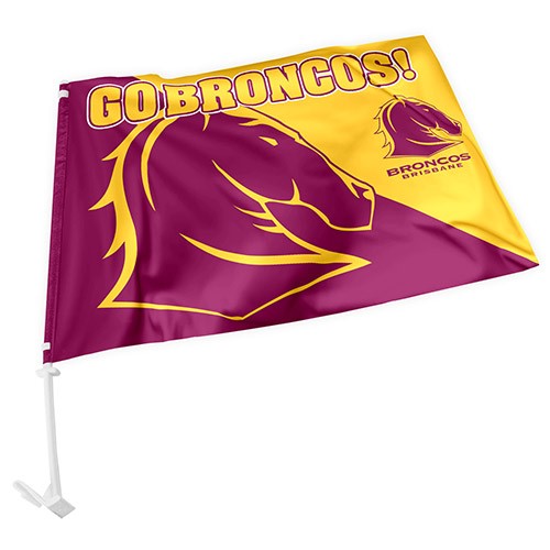 Brisbane Broncos Car Flag – The Beerless Bar