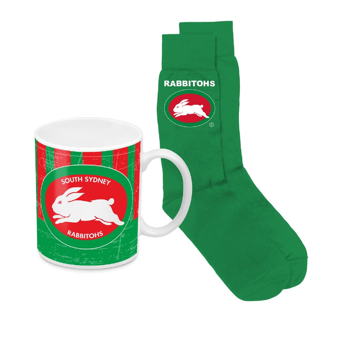South Sydney Rabbitohs Mug & Socks – The Beerless Bar