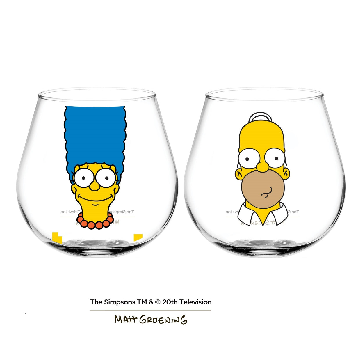 Simpsons Globe Glasses – The Beerless Bar