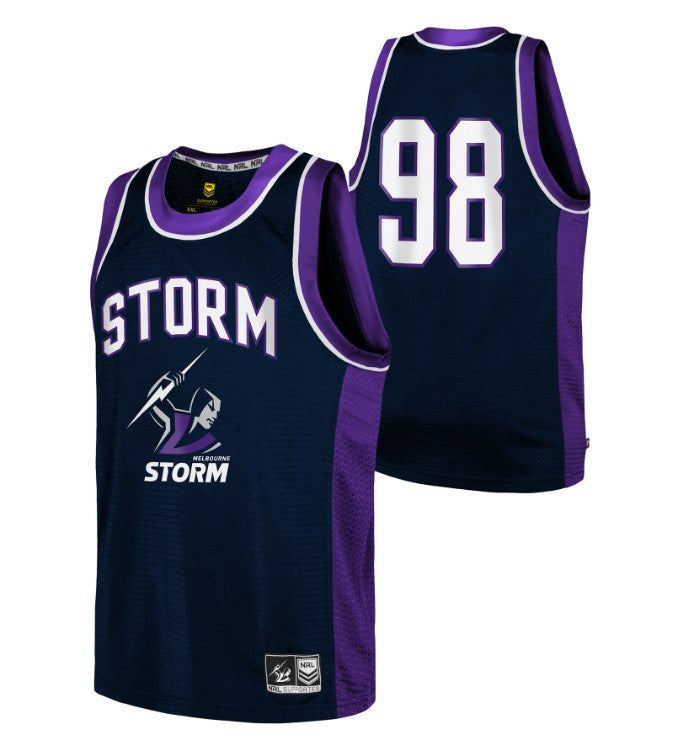 Melbourne Storm Mesh Singlet – The Beerless Bar