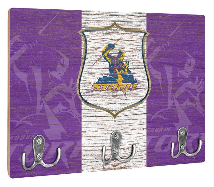 Melbourne Storm Key Rack / Holder – The Beerless Bar