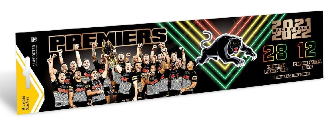 Penrith Panthers Premiers Sticker – The Beerless Bar