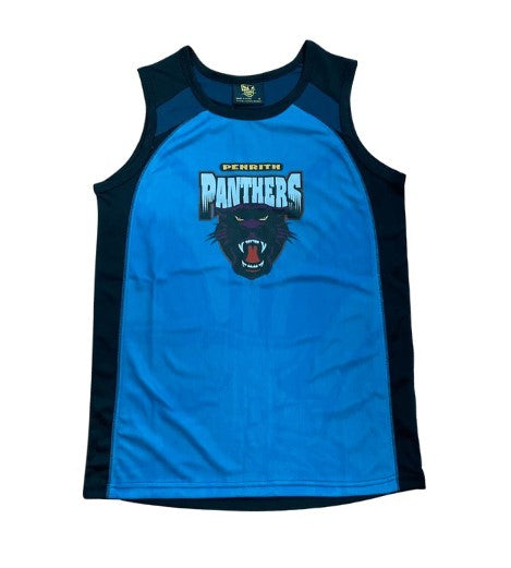 Penrith Panthers Platinum Singlet – The Beerless Bar