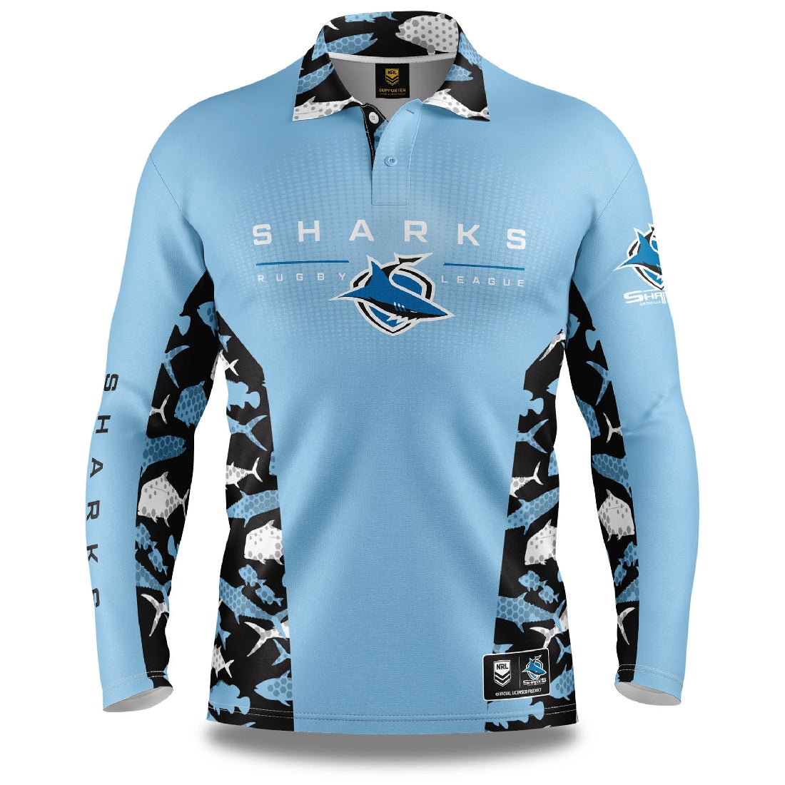 Cronulla Sharks Fishing Shirts – The Beerless Bar